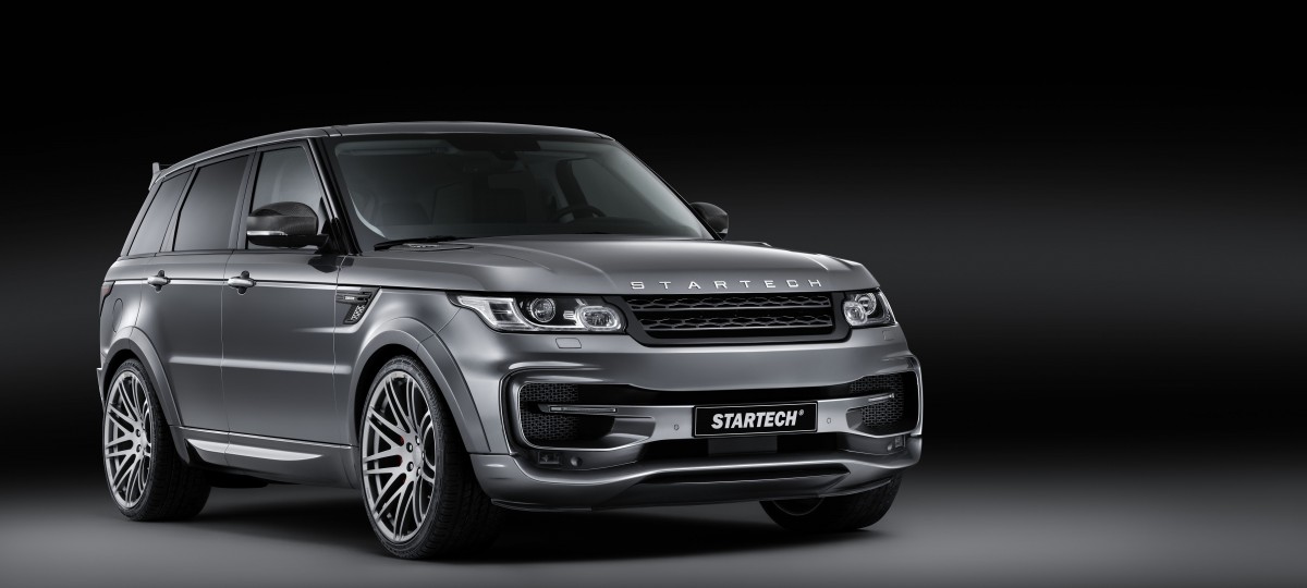 Widebody Range Rover Sport in combination with 23" wheels | STARTECH ...
