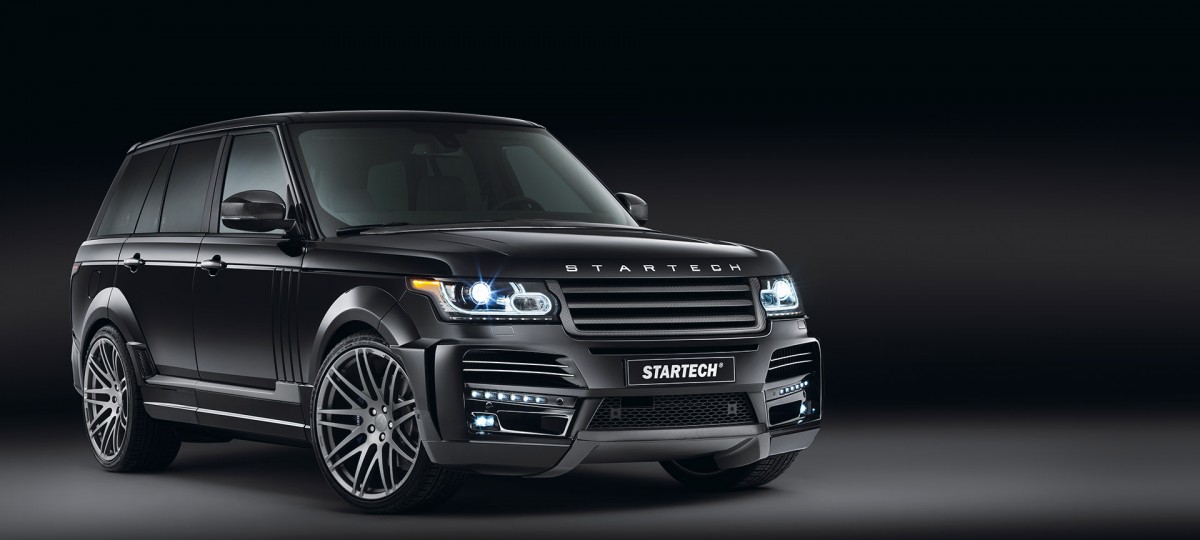 Widebody in combination with 23" wheels for Range Rover | STARTECH ...