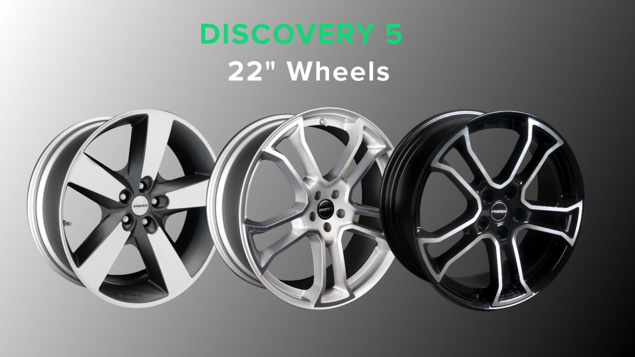 22" Wheels for Land Rover Discovery 5 | STARTECH Refinement
