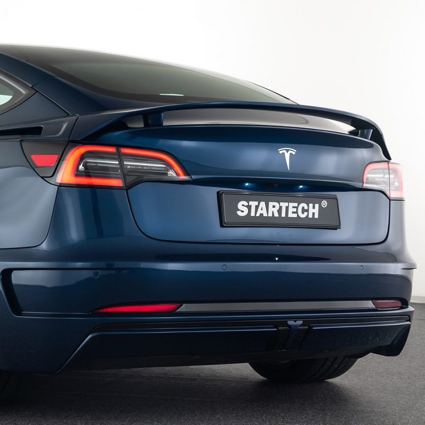 STARTECH rear wings for Tesla Model 3 | STARTECH Refinement