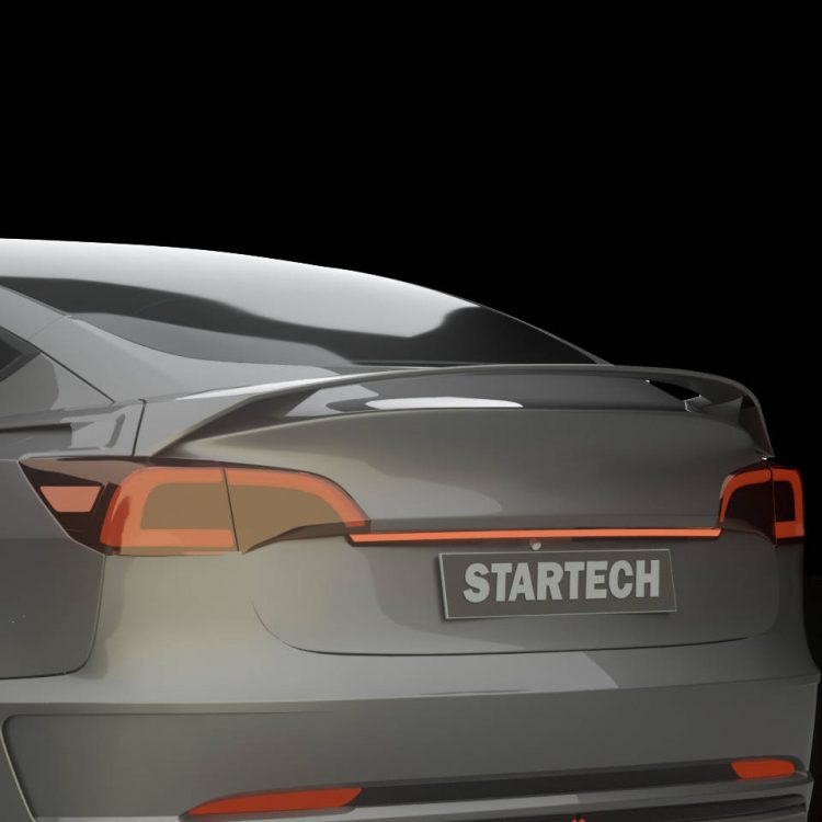 STARTECH rear wings for Tesla Model 3 | STARTECH Refinement